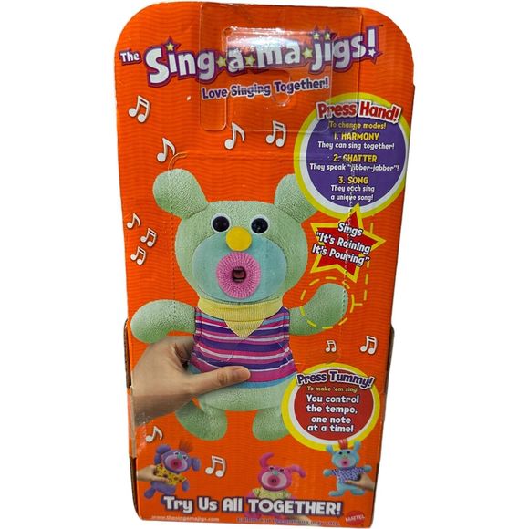 Fisher-Price | Toys | New Mattel Fisher Price Singamajig Rare Never ...